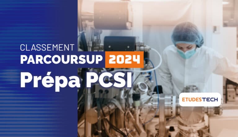 Classement Parcoursup 2024 : les Prépas PCSI